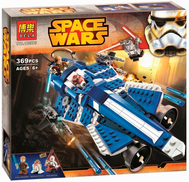 Купить Конструктор Bela Space Wars "Джедайский истребитель Энакина ...