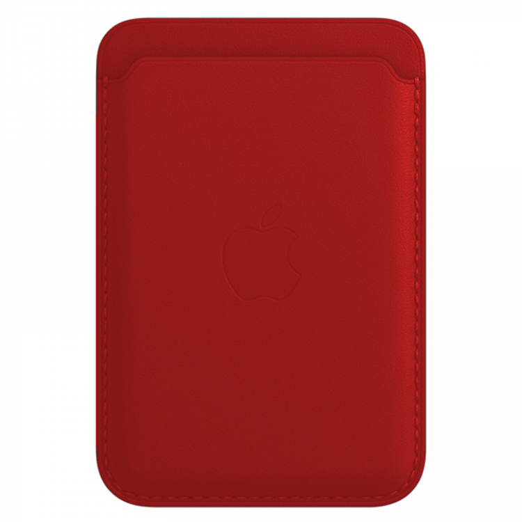 Купить Бумажник MagSafe Logo для iPhone 12-13 серии красный недорого в ...